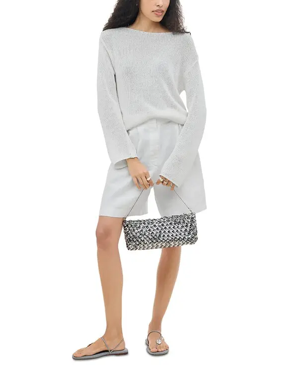 NAGHEDI Gala Metallic Clutch