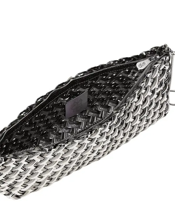 NAGHEDI Gala Metallic Clutch