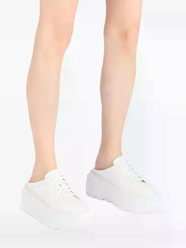 Casadei Nexus Platform Slip-on Sneakers - White