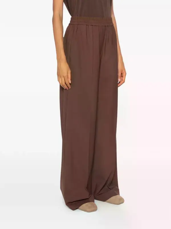 Brunello Cucinelli Pleated Wide-leg Trousers