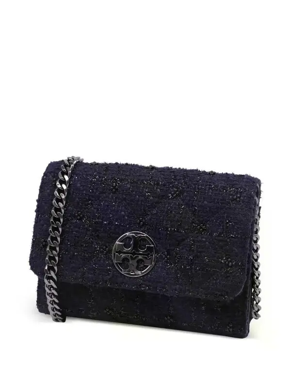 Tory Burch Quilted Tweed Shoulder Bag