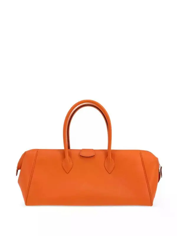 Hermès 2006 Paris-bombay Leather Handbag - Orange