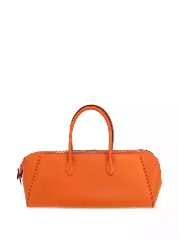 Hermès 2006 Paris-bombay Leather Handbag - Orange
