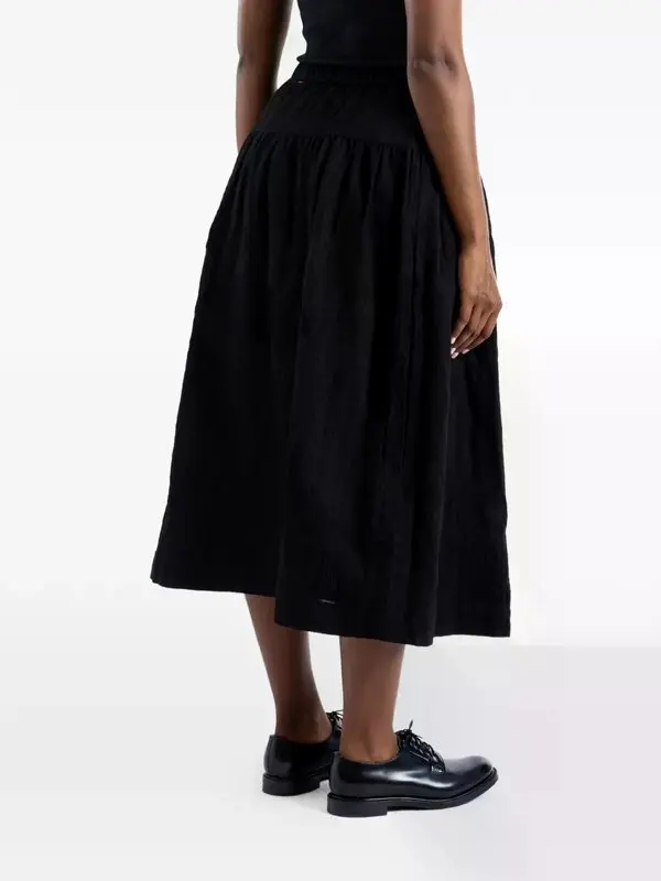 CASEY CASEY Gathered Midi Skirt