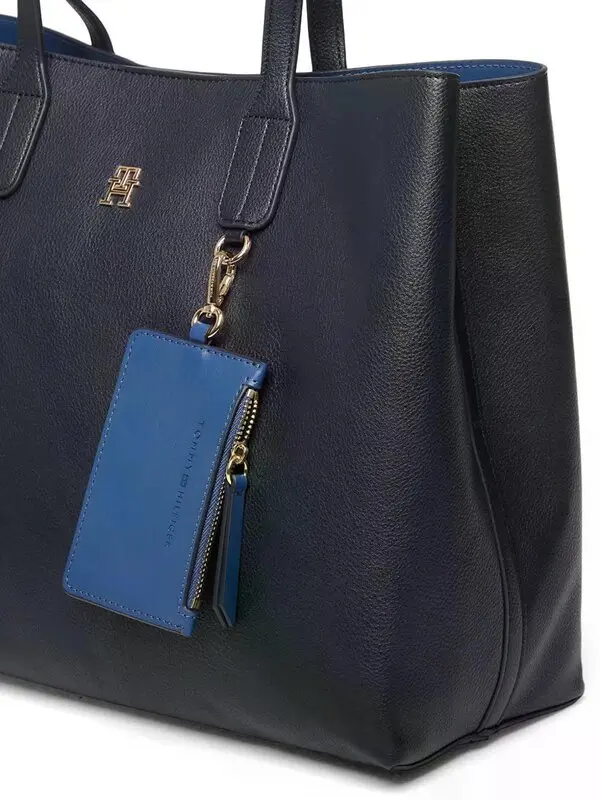 Tommy Hilfiger Monogram Trim Tote Bag