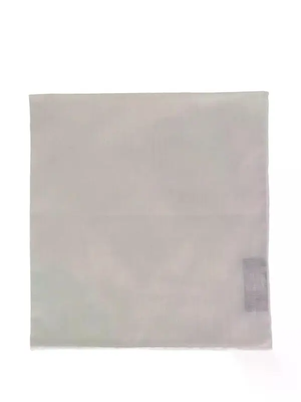 TOM FORD Rolled-edge Pocket Square - Neutrals