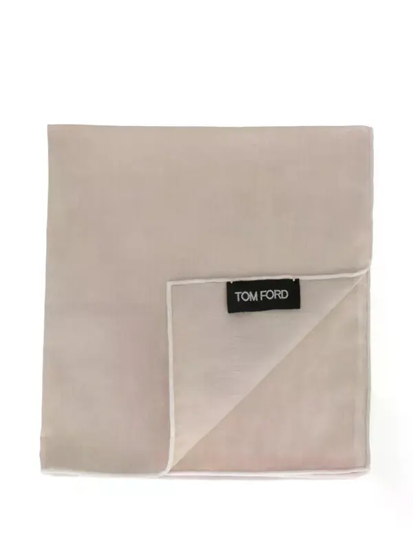TOM FORD Contrast-trim Pocket Square