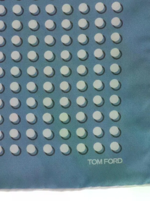 TOM FORD Polka-dot Pattern Pocket Square