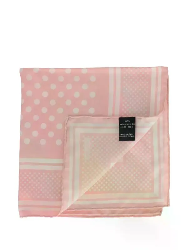 TOM FORD Polka-dot Silk Pocket Square