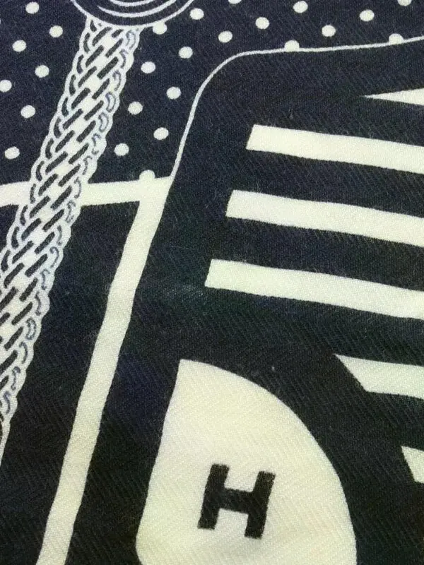 Hermès 2010s Disco Coaching Scarf