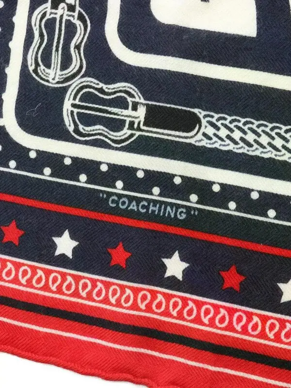 Hermès 2010s Disco Coaching Scarf