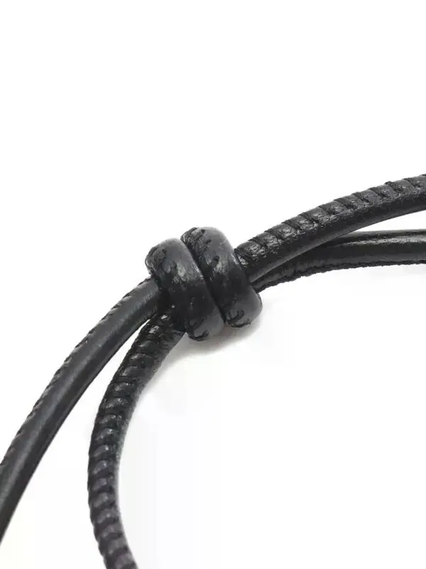 Saint Laurent Cassandra Leather Bracelet With -tone Hardware - Gold