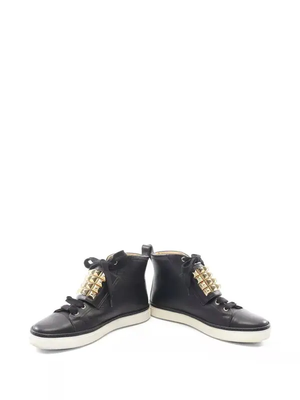 Hermès Leather High-top Sneakers