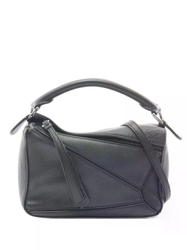 Loewe 2000s Mini Puzzle Leather Tote Bag