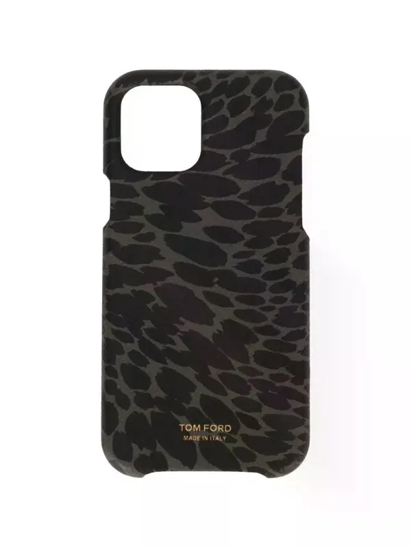 TOM FORD Leopard-print Phone Case