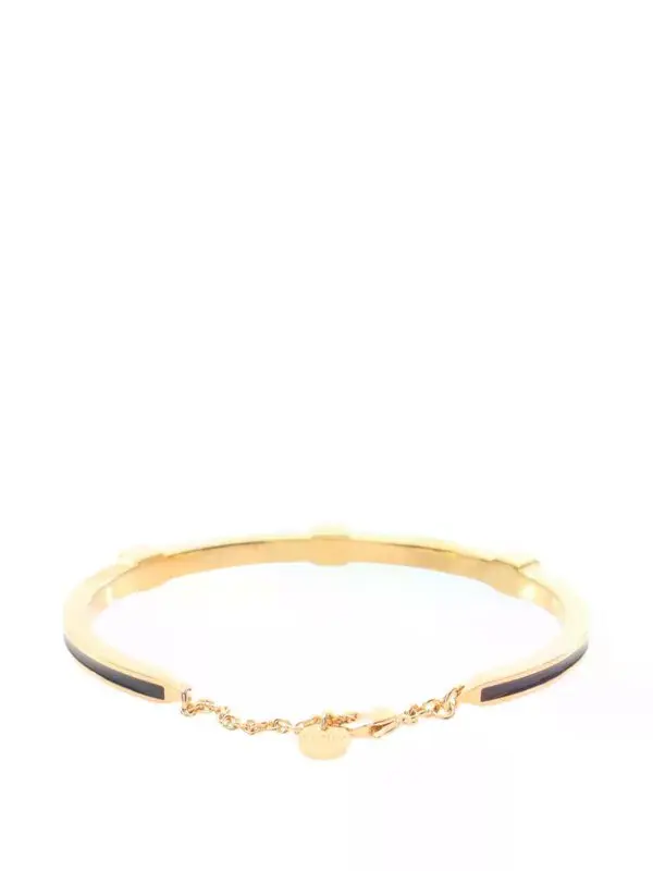 Fendi Forever Ff Motif Enamel Detail Bracelet