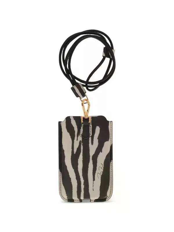 TOM FORD Zebra-print Detachable-strap Phone Case