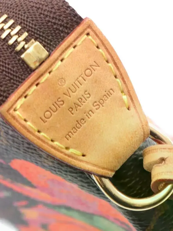 LOUIS VUITTON X Stephen Sprouse Pochette Accessoires Monogram Rose - Brown