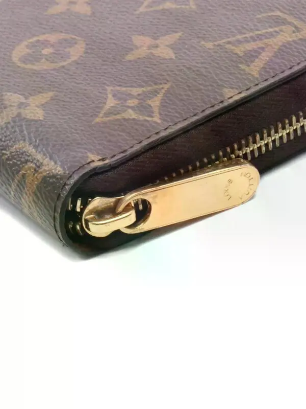 LOUIS VUITTON 2021 Zippy Monogram Wallet - Brown