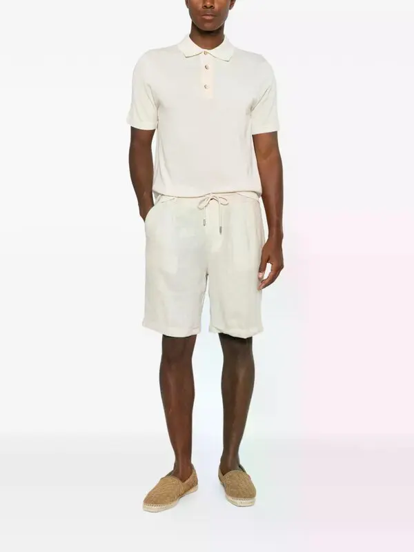 OUTFIT Fine-knit Short-sleeve Polo Shirt