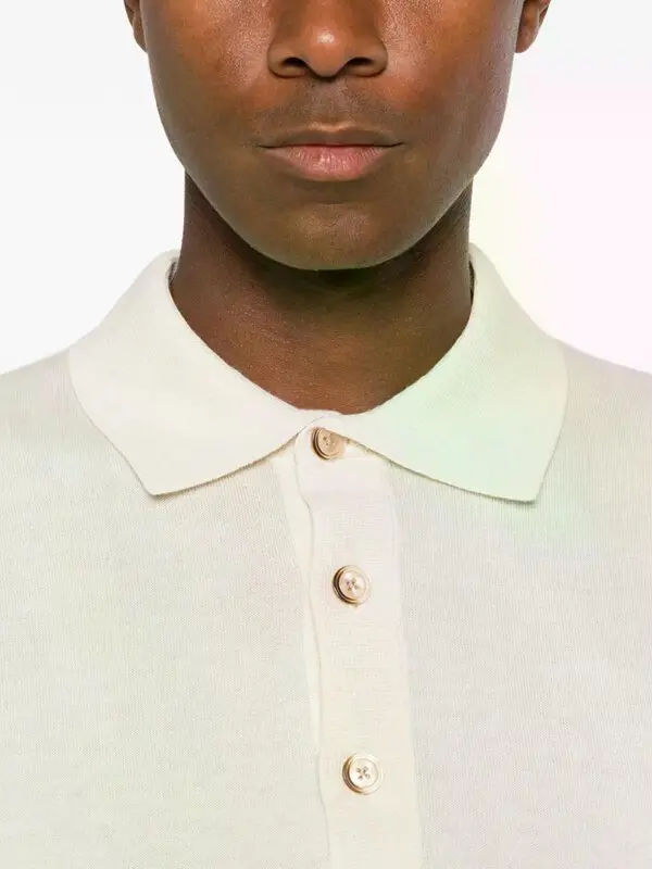 OUTFIT Fine-knit Short-sleeve Polo Shirt