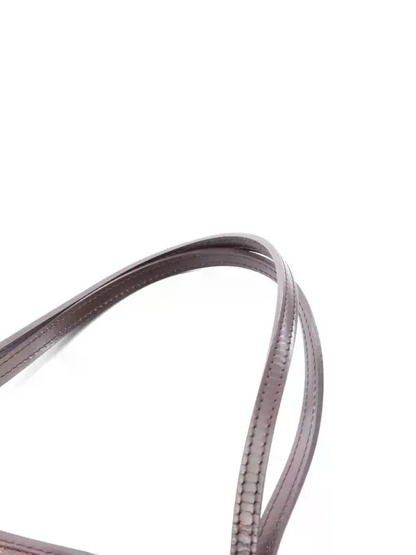 LOUIS VUITTON Damier Ebene Neverfull Mm Tote Bag - Brown