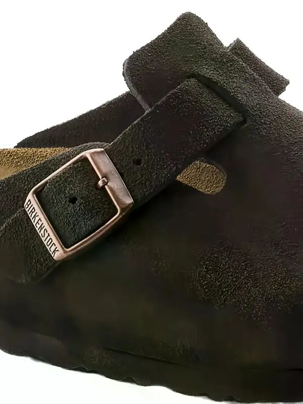 BIRKENSTOCK Boston Suede Mules