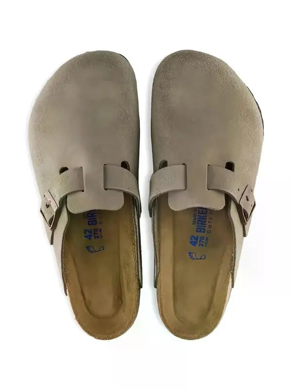 BIRKENSTOCK Boston Suede Mules