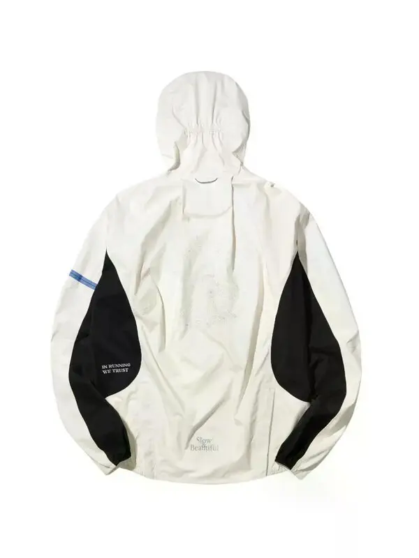 UPPERVOID Colour-block Hooded Jacket