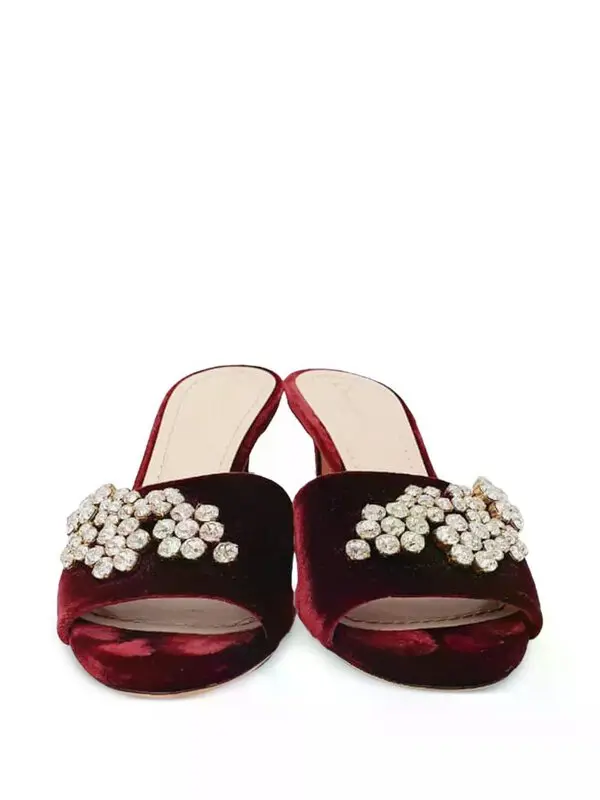 Dior Swarovski Rhinestone Mules