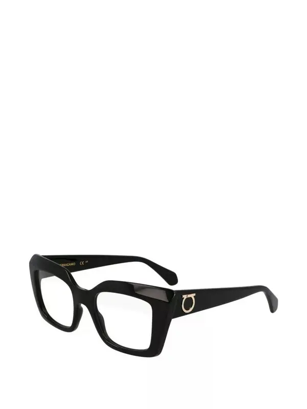 FERRAGAMO Gancini Square-frame Glasses