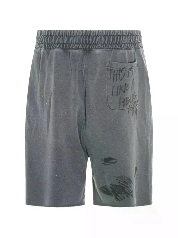 PALY Graphic Print Drawstring Shorts