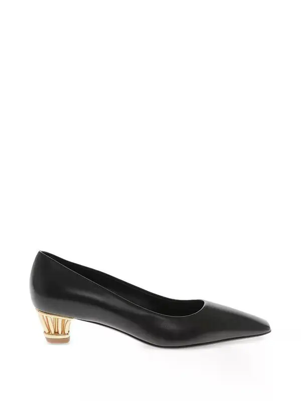 FERRAGAMO Alessya Cage-heeled Pumps
