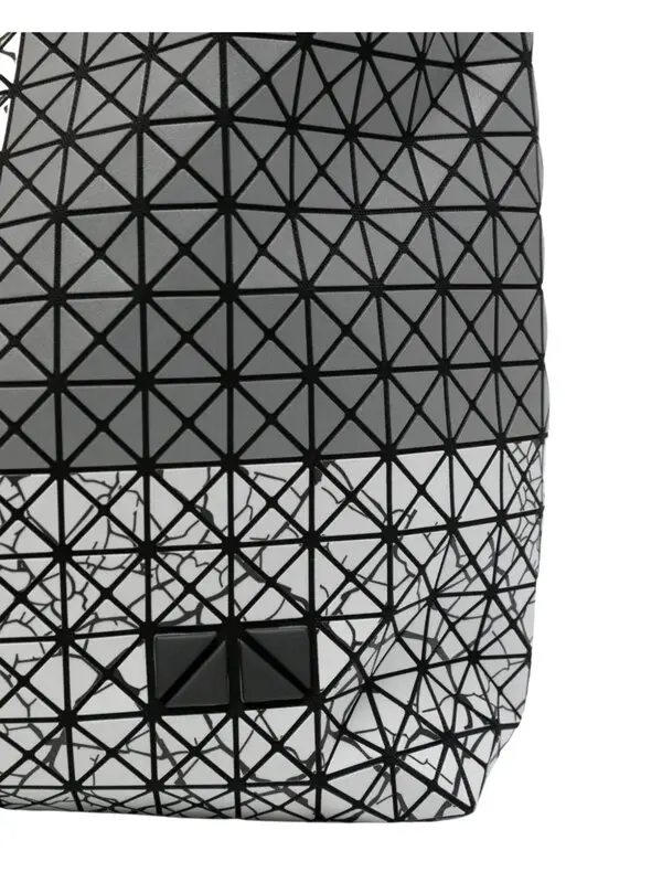 Issey Miyake Geometric Patterned Tote Bag
