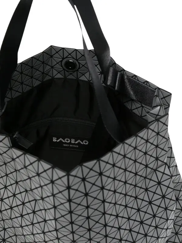 Issey Miyake Geometric Patterned Tote Bag