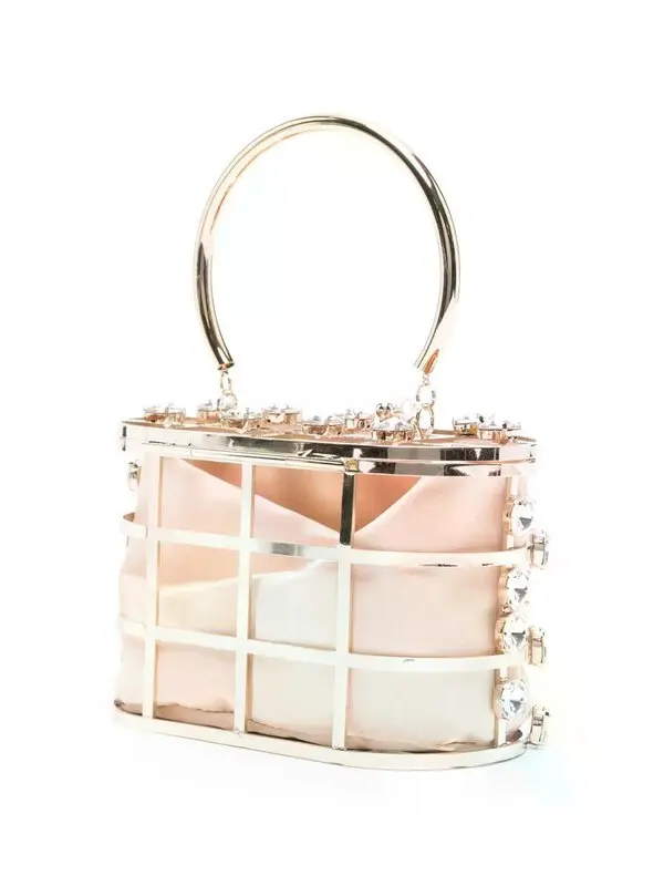 Rosantica Mini Holli Matera Crystal-embellished Tote Bag - Gold