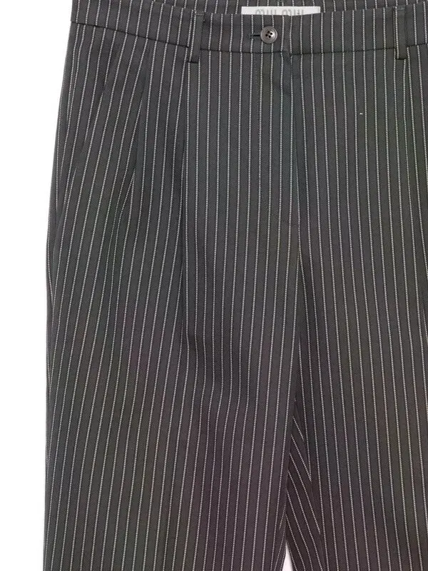 Miu Miu 2000s Pinstripe Tailored Trousers