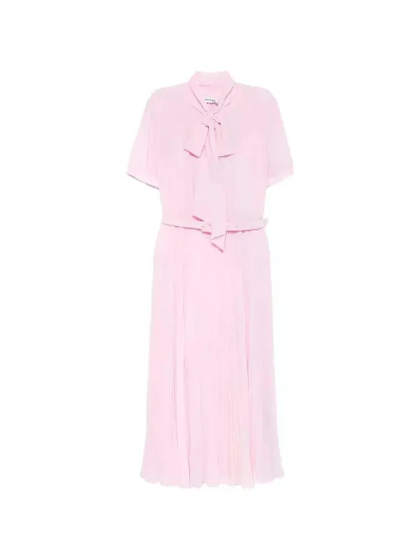 SELF-PORTRAIT Pleated Midi Dress