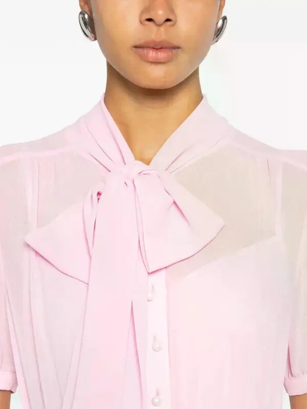 SELF-PORTRAIT Pleated Midi Dress