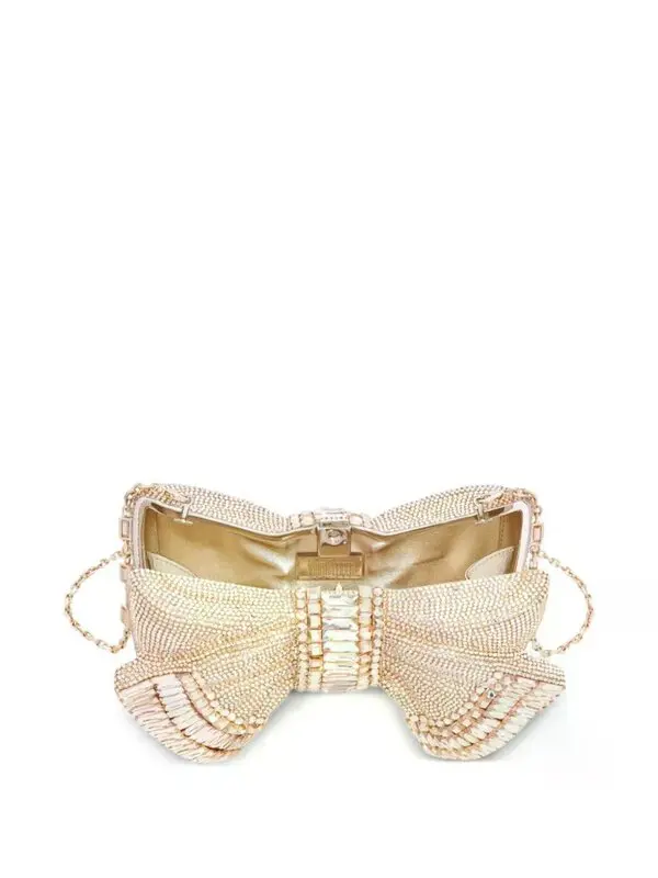 Judith Leiber Champagne Clutch Bag - Gold