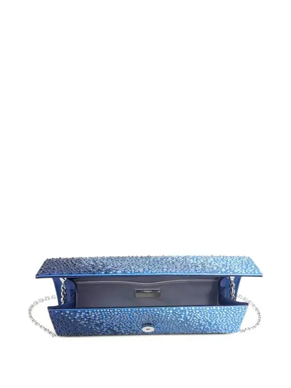 Judith Leiber Perry Crystal-embellished Crossbody Bag - Blue