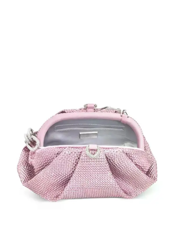 Judith Leiber Gemma Crystal-embellished Chain-link Tote Bag - Pink