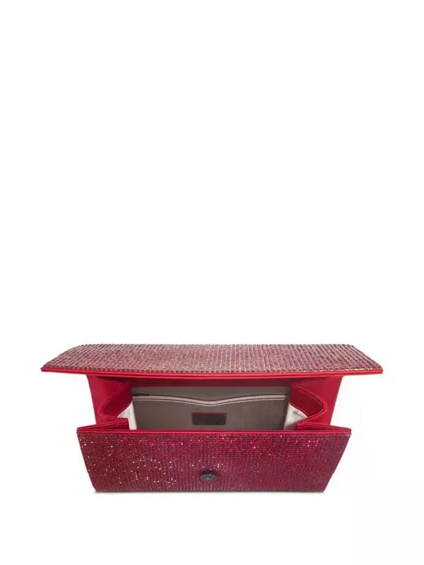 Judith Leiber Crystal-embellished Clutch Bag - Red