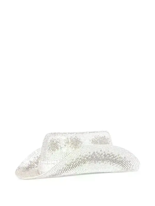 Judith Leiber Crystal Embellished Cowboy Hat Clutch