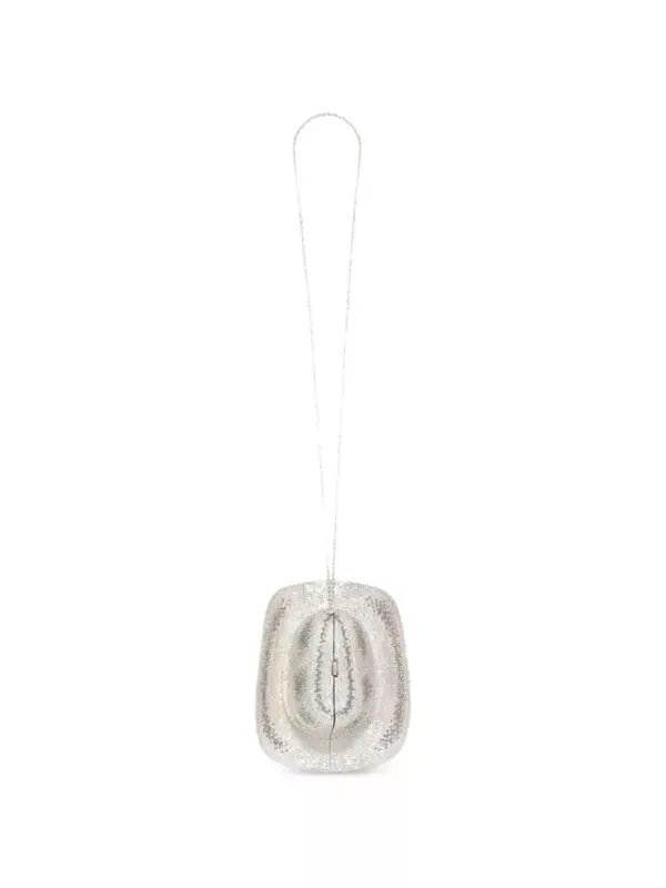 Judith Leiber Crystal Embellished Cowboy Hat Clutch