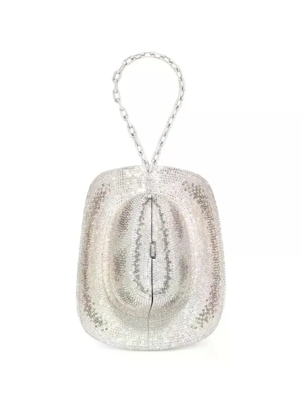 Judith Leiber Crystal Embellished Cowboy Hat Clutch