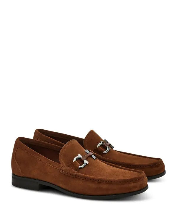 FERRAGAMO Gancini Ornament Loafers