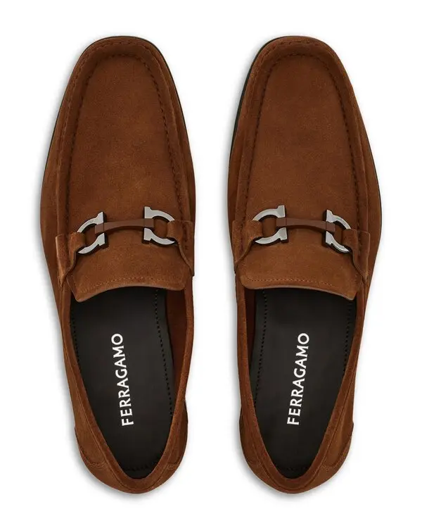FERRAGAMO Gancini Ornament Loafers