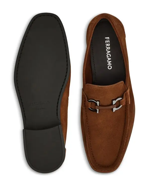 FERRAGAMO Gancini Ornament Loafers