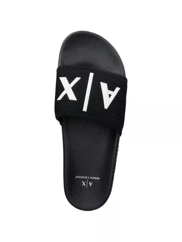Armani Exchange Logo Detail Slides